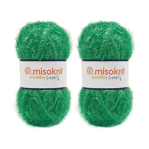 カラー：GreenBeautiful pastel colors - Mix and match and create your own unique combinations.Polyester 100%, 2.8oz(80g) Each...