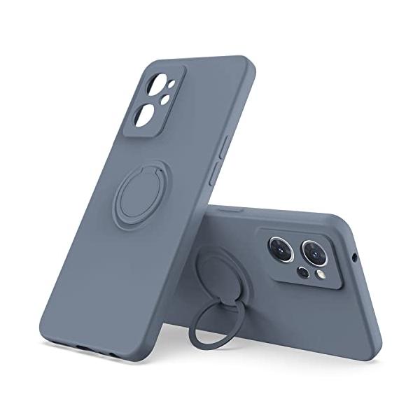 カラー：グレースタイル：クリア・OPPO Reno7 A スマートフォン専用保護カバー。・柔らか素材で、手触り重視、動画視聴に便利なリング、取り外しが簡単なTPUソフトケース。・柔軟で耐久性に優れ、滑りを止めます。また、防沫性能および気泡防...