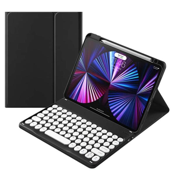 カラー：ブラックサイズ：iPad9/iPad8/iPad7/Air3/Pro10.5★ 対応機種： 2021 iPad 第 9 世代 10.2インチ モデル番号 (背面カバー)：A2603 , A2604 , A2605 ＆ 2020 iP...