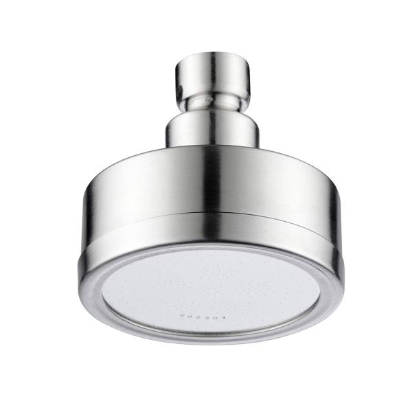 カラー：ニッケルサイズ：80x80x35mmスタイル：モダン?G 1/2（20mm）接続のめねじ、より良いシャワー体験のための360°回転可能な接続?水フィルターとピンホールノズルに設置し、石灰と硬水の堆積を防止する?リムーバブルシャワーヘ...