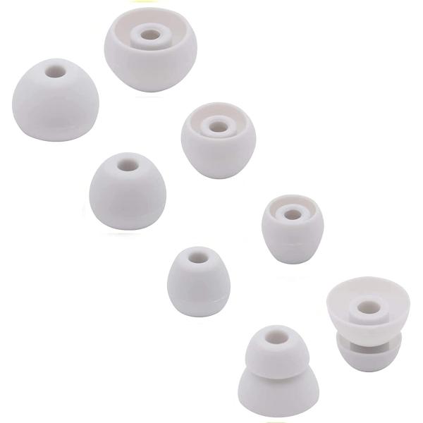 カラー：スモークグレーBeat　s　Flex用　イヤーピース　S/M/L/ダブルフランジ　4種類4ペアイヤーピースです。Flexイヤーピース紛失場合最高の交換品です。【対応機種】Flexに適合します。PowerBeat　Proに適合します。...