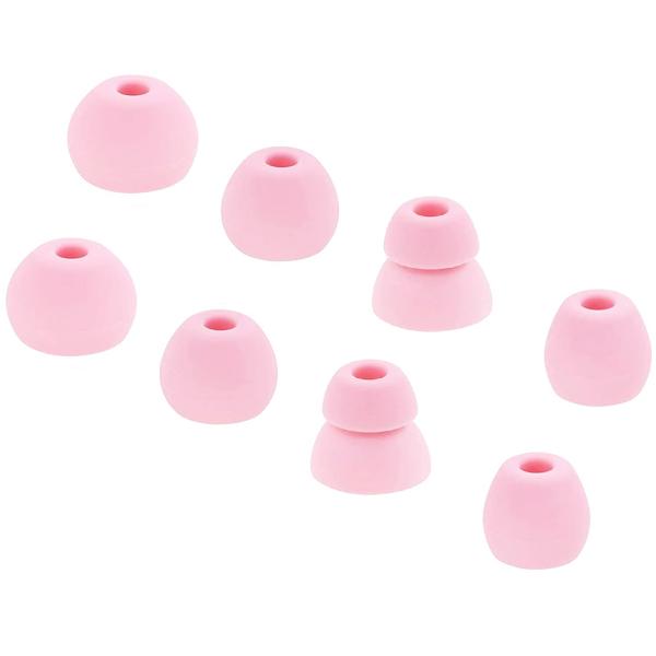 カラー：ピンクPowerbeat　s　Pro用　イヤーピース　S/M/L/ダブルフランジ　4種類4ペアイヤーピースです。イヤーピース紛失場合最高の交換品です。【対応機種】PowerBeat　s　Proに適合します。Flexに適合します。Be...