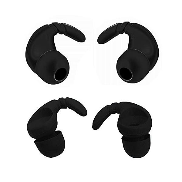 カラー：ブラックサイズ：1つのサイズ【対応機種】SO-NY　MDR/XBA等のカナル型イヤホン。JV-C　HA-FX1X／HA-FX3X等のカナル型イヤホン。Fi-nal　E500等のカナル型イヤホン。Bea-ts　X／Flex　Power...