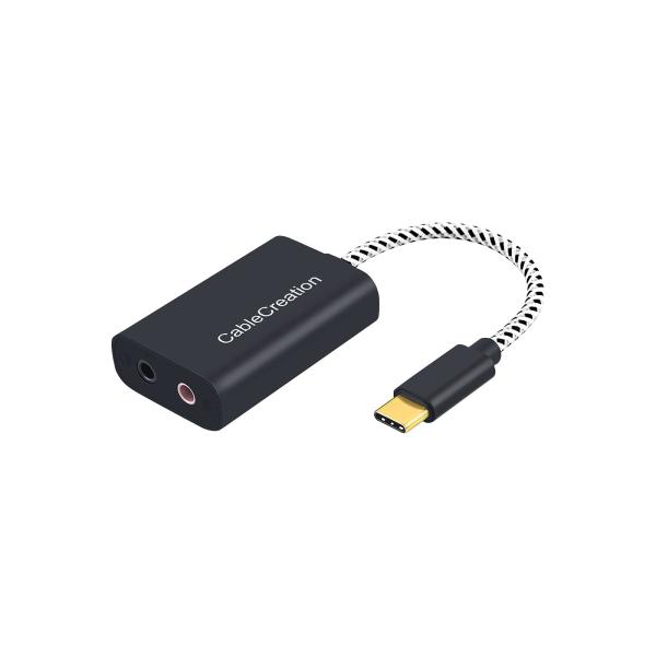 カラー：ブラック(USB C to 3.5mm)サイズ：1本スタイル：2-IN-1 USB-C to 3.5mm【USB-C to 3.5mm変換アダプタ】本製品は3.5mmプラグのヘッドホン、イヤホン、スピーカー等の音声出力やマイク入力を...