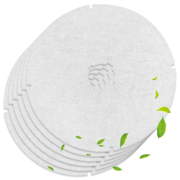 カラー：白いサイズ：直径 138mm 穴径 24mm 厚み 10mm【商品仕様】換気口フィルター　丸型　キョーワナスタ (NASTA)用 KS-8640PR / KS-FKS8640 / KS-FK8640 用　互換品　非純正　6枚入．　サ...