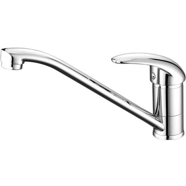 カラー：銀製品の外観：当キッチン用水栓は、台座が大きめに設計されたため、直径32~45CMの穴に取り付けることができます。キッチン水栓のスパウトの長さは26mmで、白鳥の首のような形をしていて、非常に繊細で美しいです。滑らかなデザインで水栓...