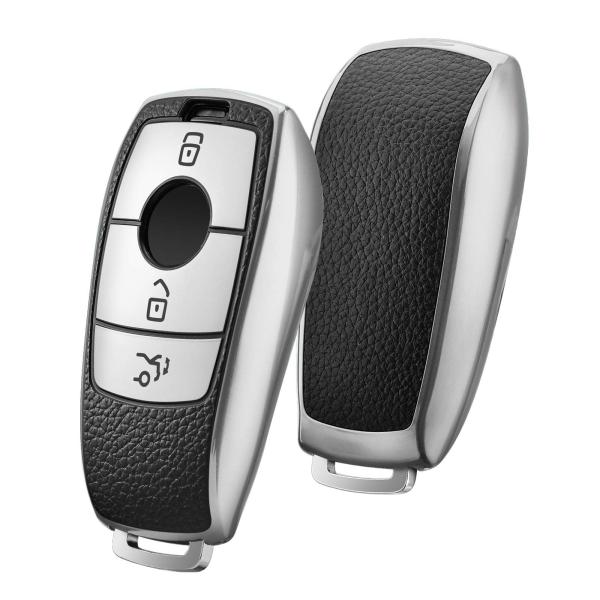 カラー：P-銀サイズ：ベンツ キーケース ベンツキー カバー【適応車種】Mercedes-Benz：A-Class：A180 A260L A200L（2019年〜後期型）/C-Class：C180L C260L C300L（2019年〜後期...