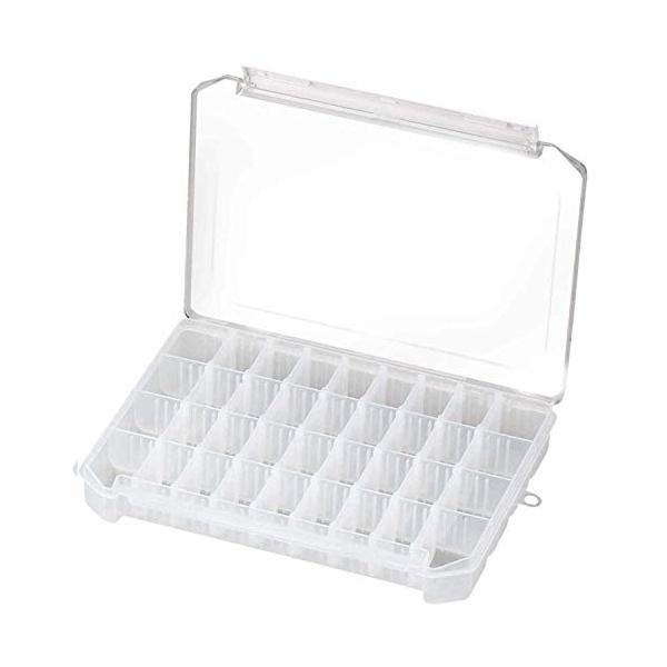 サイズ：255×190×40mmスタイル：本体/透明透明度の高い蓋ですので、収納物を確認しやすくなっています。仕切板は収納物の大きさに合わせて3.2mm刻みで細かく調整できます。素材は強度の高いポリカーボネートを使用しています。【用途】電子...