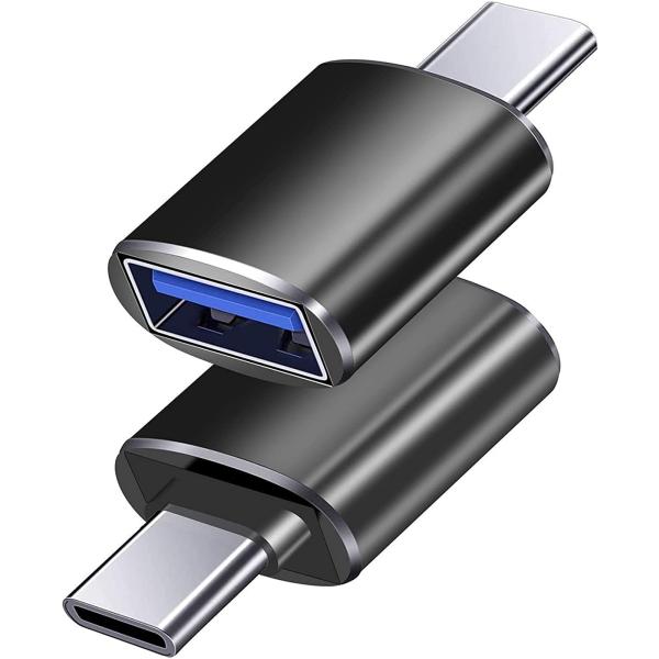 カラー：ブラックOTG機能搭載：外付けHDD、USBメモリ、マウス、キーボード、ゲームコントロール、カードリーダーなどのUSB機器をTYPE C端子のスマホやタブレットに接続可能です。高速データ転送：ファイルや写真や映画や音楽などを最大5G...