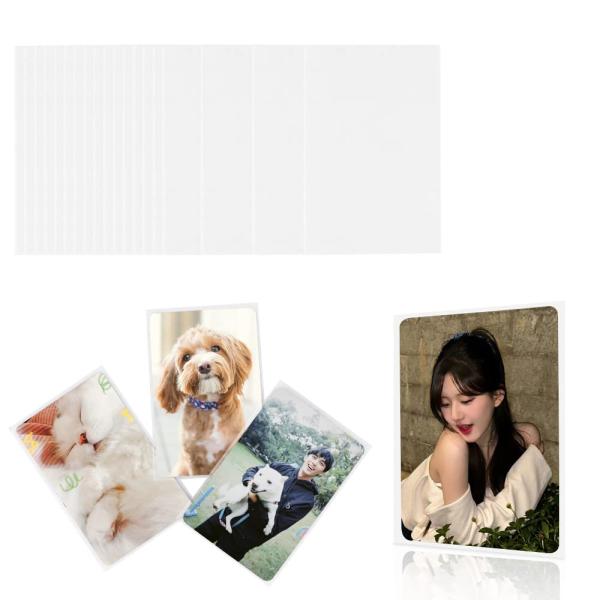 カラー：密封不可サイズ：58x89mmK-POPトレカ・チェキ収納専用大切なカードを傷や汚れから守る対応カードサイズ：58x89mm2種類：密封可能・密封不可枚数入り：100枚