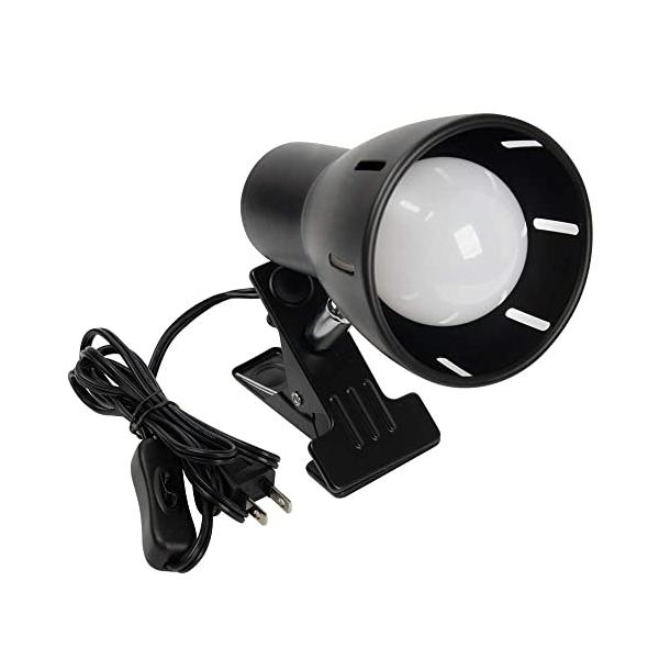 サイズ：クリップライト 9W電球色電球付き (黒)【仕様】本体器具素材：鉄　電源コード：約1.5m カラー：ブラック 付属LED電球消費電力:9W 色温度:約3000K(電球色相当) 全光束:800lm 口金サイズ:E26 ランプ全体の明る...