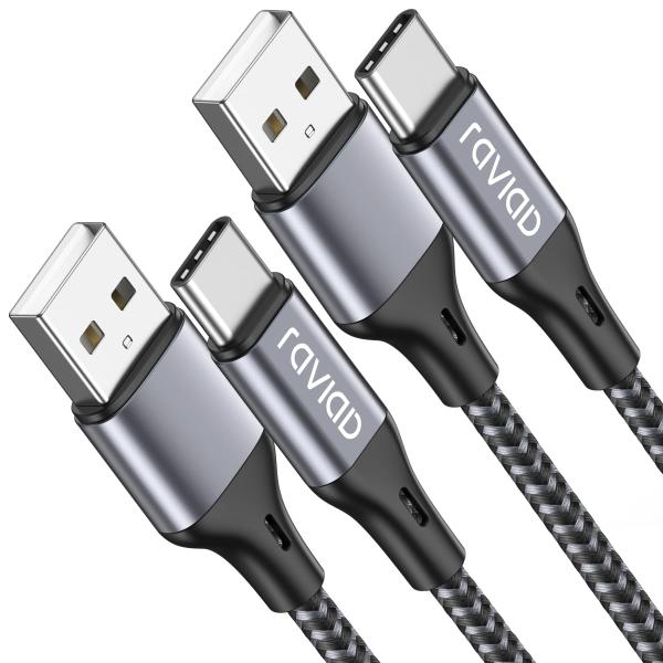 カラー：グレーサイズ：3M【急速充電＆同期】USB C ケーブルは時間を節約し、最大5V / 3Aの最大充電速度をするように設計されています。最大480Mbpsのデータ転送速度です。注意:当製品は SuperCharge、DASH Char...