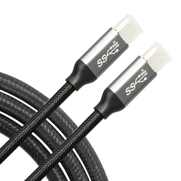 【高品質】：TypeCコネクタは防錆・耐久性に優れています。 ケーブルはナイロン編みと高密度配線構造でできており、丈夫で柔軟性があり、耐曲げ性に優れています【PD充電】：最大出力100W（20V / 5A）で接続機器をすばやく充電します。 ...