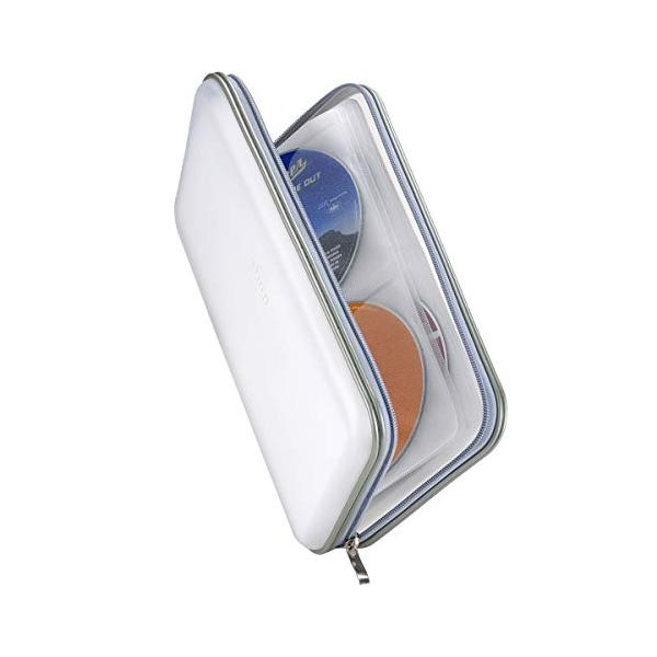 カラー：透明色軽量で大容量で、より多くのCD / D V Dを収納できます（約70枚のPCを収納できます）内側のカバーは、CDをほこり、湿気、引っかき傷、破損から保護します材質：プラスチック+ PPフィルム+不織布;サイズ：28.5x16x...