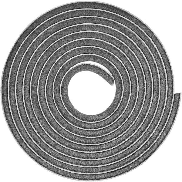 カラー：グレー【パッケージ内容】すきまモヘアテープ ×1巻 長さ：5メートル 毛足：5ｍｍ 幅：9ｍｍ 色：グレー 5M【モヘア隙間テープ】緻密なモヘアを高密度に織り込んであり、ドアや窓、網戸、雨戸等の不均等なすき間にもフィットし、バランス...