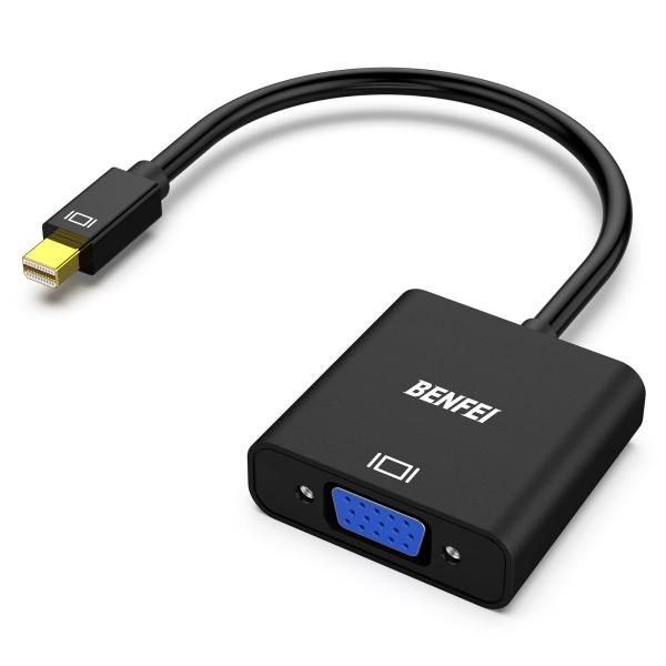 カラー：1個サイズ：1Mini Displayport（Thunderbolt）互換コンピューターをHDTV、モニター、VGAポート付きプロジェクターに接続します。これは、Macに最適なビデオ接続ソリューションです。 VGAケーブルが必要で...