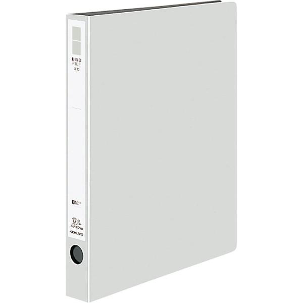 カラー：ライトグレーサイズ：A4-S【寸法】 39×255×307mm【サイズ】 A4-S　【穴数】 2穴【色】 ライトグレー　【リング内径】 30mm【適正収容枚数】 220枚