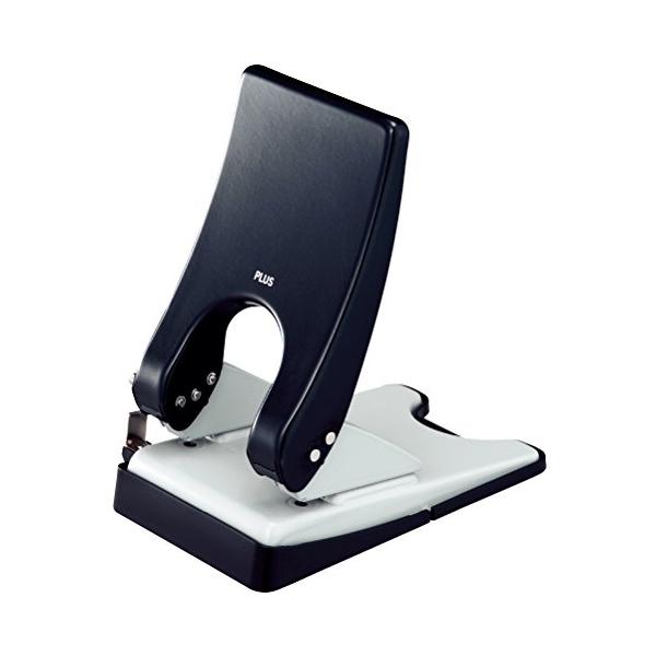 カラー：ブラックサイズ：Lサイズ(穴あけ52枚)スタイル：紙箱包装圧倒的な軽さ実現 当社比1/2 穿孔能力:PPC用紙52枚折れにくい金属ゲージハンドルロック付でコンパクト収納穴間隔80mm 穴径6mm 穴数2穴 穴奥行12mm金属ゲージを...