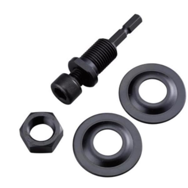 カラー：ブラック六角軸:6.35mm対応工具:電気ドリル、充電式ドリル仕様:正回転用注意:インパクトドライバーには使用できません。