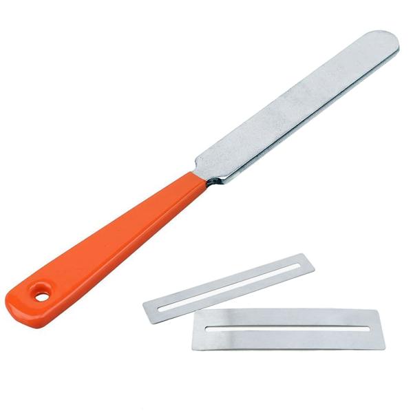 サイズ：#1【高品質材質】フレットクラウンファイルの材質:高品質のステンレス鋼 プラスチック; フレット磨きプレートの材質: 高品質のステンレス鋼。ギター製作ツールキットは、主にステンレス鋼を採用し、耐錆性と耐久性があります。【ギターフレッ...