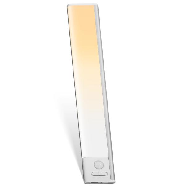 カラー：3色温度サイズ：23cmスタイル：モダン3色調整可能: 温白色・暖かい光・昼白色の3つの色温度が調整可能で、雰囲気に合わせて使い分けられます。人感センサー搭載: 人の動きを感知すると自動で点灯し、一定時間が経つと自動で消灯する省エネ...