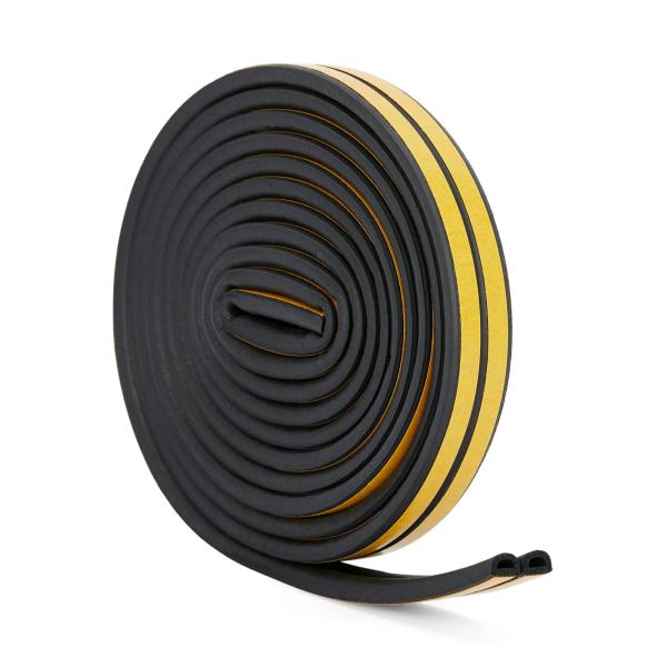 カラー：ブラックサイズ：幅9mm×6mEPDM基材　耐久性・耐候性よい EPDMフォームの素材を採用し、耐候性・耐寒性・耐オゾン性・耐老化性・溶剤性などに優れています。耐熱性・耐寒性によいので長期にわたって安定した効果を発揮します。弾性が高...