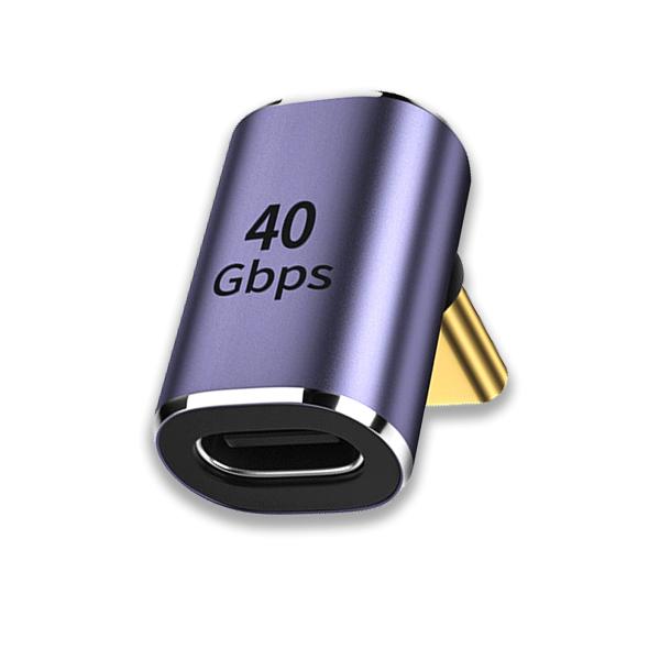 カラー：透明スタイル：二番標準のUSB4アダプターは、40Gbpsに完全対応したUSB Cアダプターで、Thunderbolt4ケーブル用に設計されている。データてんそう速度は40Gb / sでｍ動画や写真、ファイルの効率的な転送に対応され...