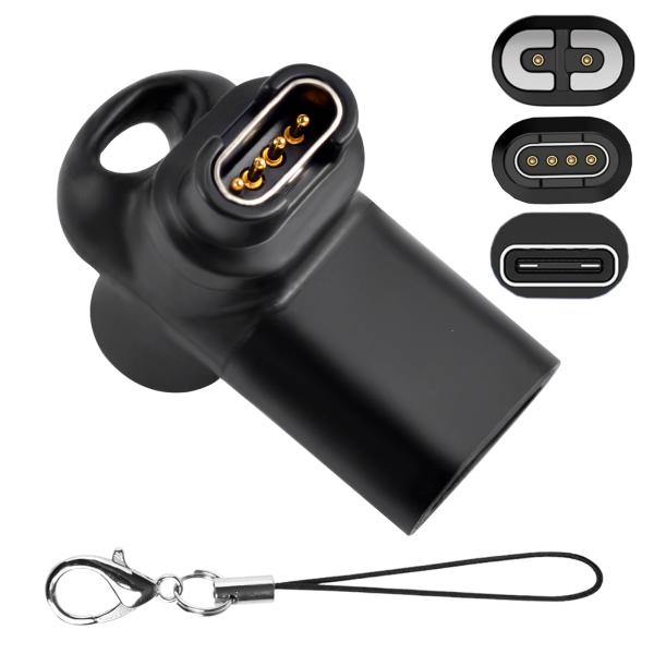 カラー：ブラック2-in-1 充電ソリューション： ZOLEFELのプレミアムアダプターケーブルは、Garminウォッチと1Shokzヘッドフォンの充電を可能にする、便利な2-in-1ソリューションです。安定した充電体験：品質の高い素材と先...