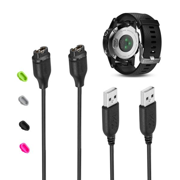 カラー：2X 充電器対応機種: for Garmin Garmin Vivoactive 3 4/Venu/Fenix 6 6S 6X Pro/Forerunner 245/945/935/45 /Instinct/Fenix 5, 5S ...