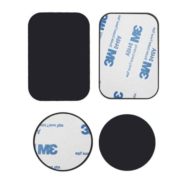 【商品内容】角型メタルプレート2枚、丸型メタルプレート2枚 【サイズ】角型長さ65mm*幅45mm、丸型40mm【優れた貼り付け性能】メタルプレートは全部3Mの両面テープを使用するので粘着力をすることができます。【車載ホルダー】マグネットタ...