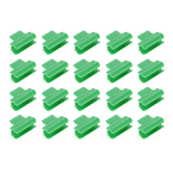 カラー：グリーンサイズ：16mmスタイル：インダストリアル・【優れた素材】このフィルムトンネルフープクリップは強力なPPプラスチック製で、耐久性があり頑丈であり、強力な固定機能を備えており、壊れにくいです。そして錆や割れがなくて、高温耐性と...