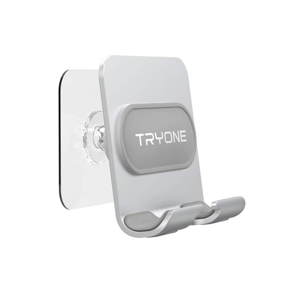 カラー：02銀・【2024型スマホスタンド＆壁掛け式】移動可能なスマホスタンド＋貼り付けシール用壁掛け式デザインが2024最新モデルとなります。 在宅勤務、授業で役立つ一品。業界スマホスタンドの先駆者である品質にこだわり、 航空用のアルミ素...