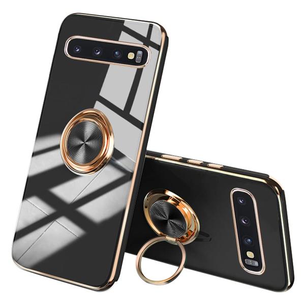 カラー：ブラックサイズ：Galaxy S10 4Gスタイル：軽量【対応機種】Galaxy S10 4G。【こだわり設計】リングはケースにしっかり固定されていて、縦置き、横置きどんな角度でも固定できます。レンズと画面より高い立ち上がり有効的に...