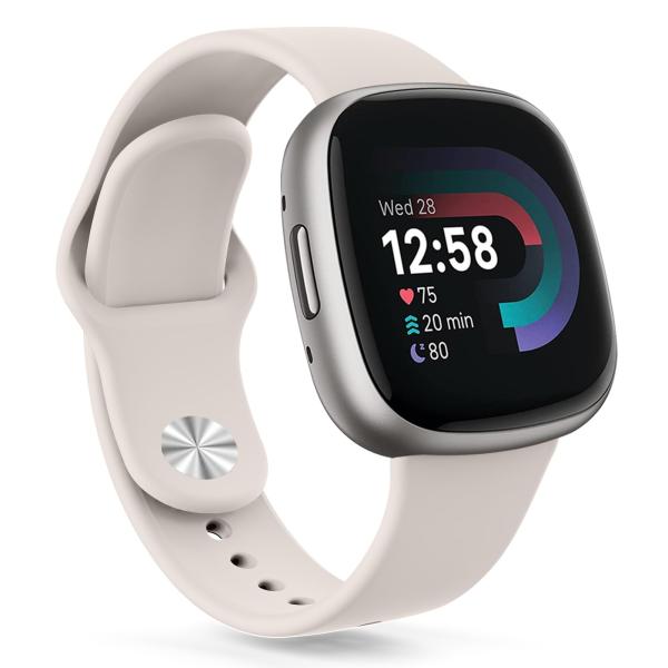 カラー：スターライトサイズ：Large for 180mm-220mm wrists【対応機種】Fitbit versa 4/3/fitbit sense / sense 2. （注： スマートウオッチは含まれていません）。【ご利用可能なサ...