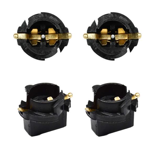 サイズ：２個「用途」：それは古いか壊れたT10ソケットを交換することができます「材質」：プラスチック＋金属、品質優等で、安心してご使用ください「パッケージ内容」：2×T10ソケット「サイズ」：大体1.5×1.6ＣＭ、画像に参考してください「...