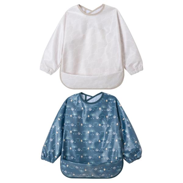 カラー：2D-LEAFサイズ：6-36mon【精巧なデザイン】ラウンドネックデザインは、快適で美しいだけではなく、赤ちゃんの首をこすることもなく、赤ちゃんの柔らかい肌を保護します。後はマジックテープのデザインで、尖った角がなくて粘着性が良く...