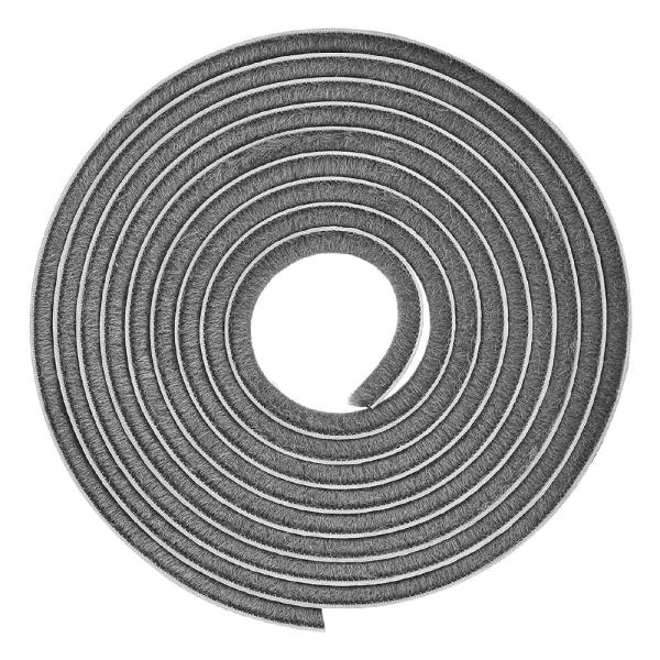 【パッケージ内容】隙間テープ*1巻、長さ：5M、メートル 毛足：5ｍｍ、幅：9ｍｍ、色：グレー 。【モヘア隙間テープ】モヘアを密に織って作られており、ドア、窓、網戸、ブラインドなどの不均一な隙間にも密着させ、バランスよく埋めることができます...