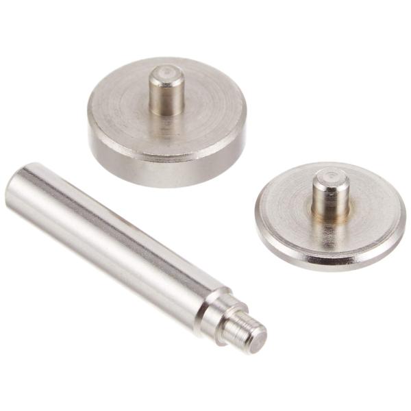 サイズ：12mmサイズ:両面ハトメ12mm用ブリスターパック入使用可能両面ハトメサイズ:12mm(アルミ・真鍮)適合工具:THP-P THP-PH快削鋼抜き棒1本