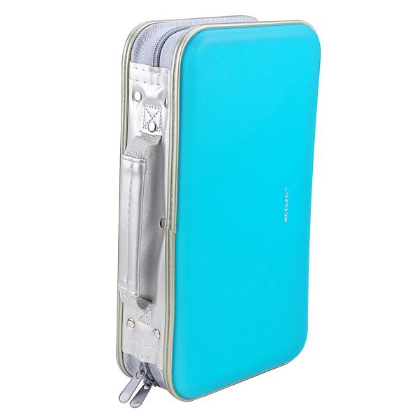 カラー：空色スタイル：カジュアル軽量 CD ウォレット、高品質で非常に丈夫な CD/D V D ケースバッグ、強力で柔軟なジッパー、大容量で約 96 枚のディスクを収納、家や車のスペースをとらず、どこにでも持ち運べます、しっかりした構造で、...