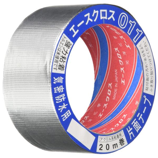 カラー：シルバーサイズ：20m*50mm●粘着剤は環境に配慮したノントルエンタイプです。●透湿シート・気密フィルム・断熱材にも強力に接着します。●耐候性に優れます。(JIS A 6930の試験で50年相当)●薄くて丈夫、重ね貼りもでき、手を...