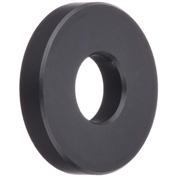 サイズ：φ10×26×5サイズ:φ10/26×5×10.3入数:1個入り色:ブラック材質:アルミ材A2017(17S)製面取りを施した汎用性の高いスペーサーカラーです。