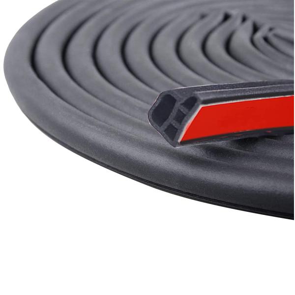 カラー：ブラックサイズ：21mアップグレードシールゴムストリップ、二重層、厚化、優れた防水性、防塵性、防音性、熱効果、ほこりや雨が車に入るのを防ぎます。ベントホールを備えたアップグレードされた製品設計によりドアをよりスム ーズに閉じることが...