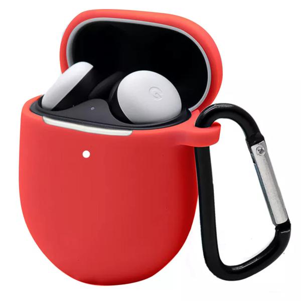 カラー：レッド【対応機種】Pixel Buds Pro 専用に設計されている新型一体型液体シリコンイヤホン保護 ケース。【全面保?】高品質シリコン製で、触り心地が良いだけでなく、優れた保護力を発揮します。お使いのPixel Buds Pro...