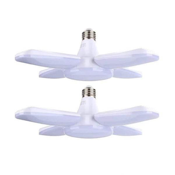 カラー：ホワイトサイズ：2本入りスタイル：おしゃれ【角度調整可能】5灯式一体型式のLEDバルブが調節可能で、照明角度は最大で90度に調整可能となりって、配光(光の広がり方)約270度周りを明るく照らすLEDシーリングライトライトです。お好み...