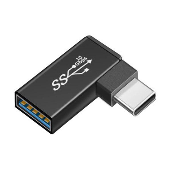 スタイル：Right AngledリバーシブルデザインのUSB 3.0 3.1 Type CオスコネクターからAメスデータアダプター、OTG機能付き。OTG機能、10Gbpsのデータ定格をサポート。リバーシブルデザイン Type Cオスコネ...