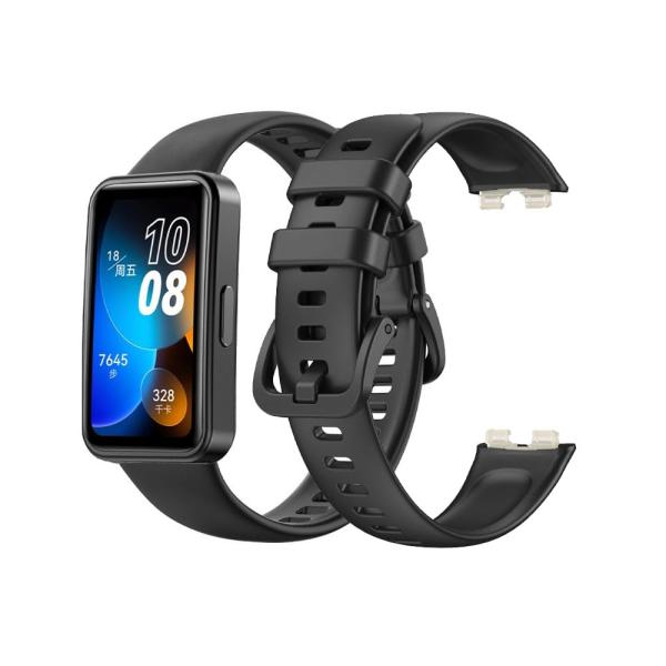 カラー：ブラックサイズ：小スタイル：スポーティー1. 対応機種：HUAWEI Band 8/9対応。型番をご確認の上、。黒*2個2.快適な着用:柔らかく快適な素材を採用しており、軽量で耐久性があり、長時間着用しても窮屈さを感じさせません。3...