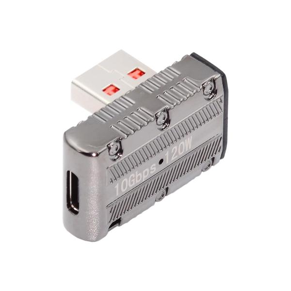 スタイル：Left Angled Slim TypeメカスタイルUSB3.1アダプター。革新的なパワーと SF ハードコア デザインを備えた最終製品は、完全にテクノロジーを駆使した未来的なメカサイバーパンク スタイルです。Type C コネ...