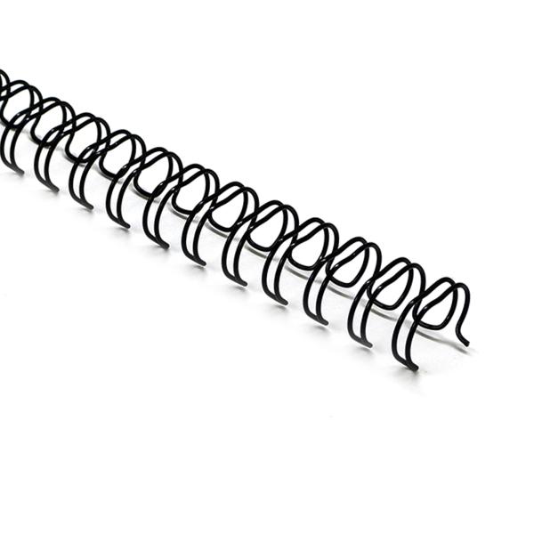 カラー：ブラックサイズ：7.9mm【製本枚数】約20~40枚製本容量。【カラー】黒 【入数】100本3:1ピッチ（1インチ当たり3穴）の34穴製本機の使用に適しています。34穴製本リングはA4サイズの用紙に適しています。ニーズなサイズに応じ...