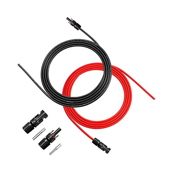 サイズ：1.5mスタイル：MC4 ケーブル【仕様】: ソーラーケーブル延長用ケーブル 、 サイズ：1m 1.5m 2m 3m 5m 6m 8m 10m 15m 20m 、サイズ：6mm? 典型的に販売されたサイズ（典型的にサイズ：10 / ...