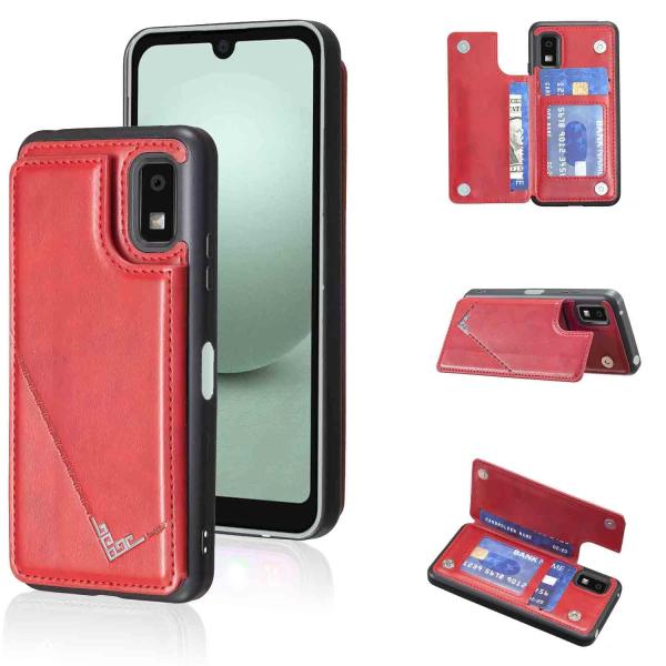 カラー：レッドサイズ：3_SHARP AQUOS wish3/docomo SH-53D / A302SH /A303SHスタイル：手帳型●【適用型番】SHARP AQUOS wish3 / docomo SH-53D / Y!mobile...